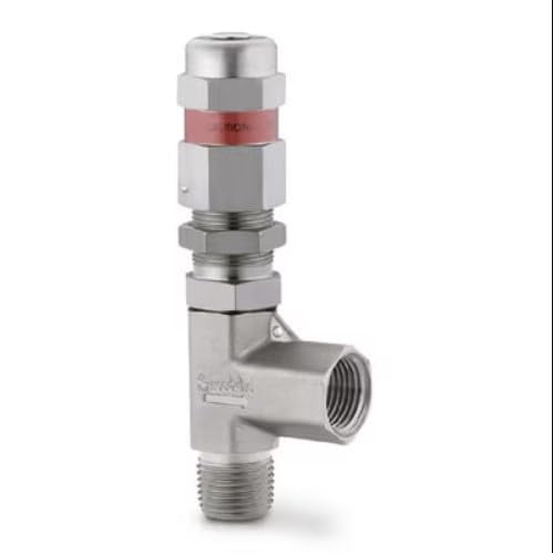 SS-R4M8F8 | Swagelok R Series Relief Valve, Inlet : 1/2" Male : NPT ...
