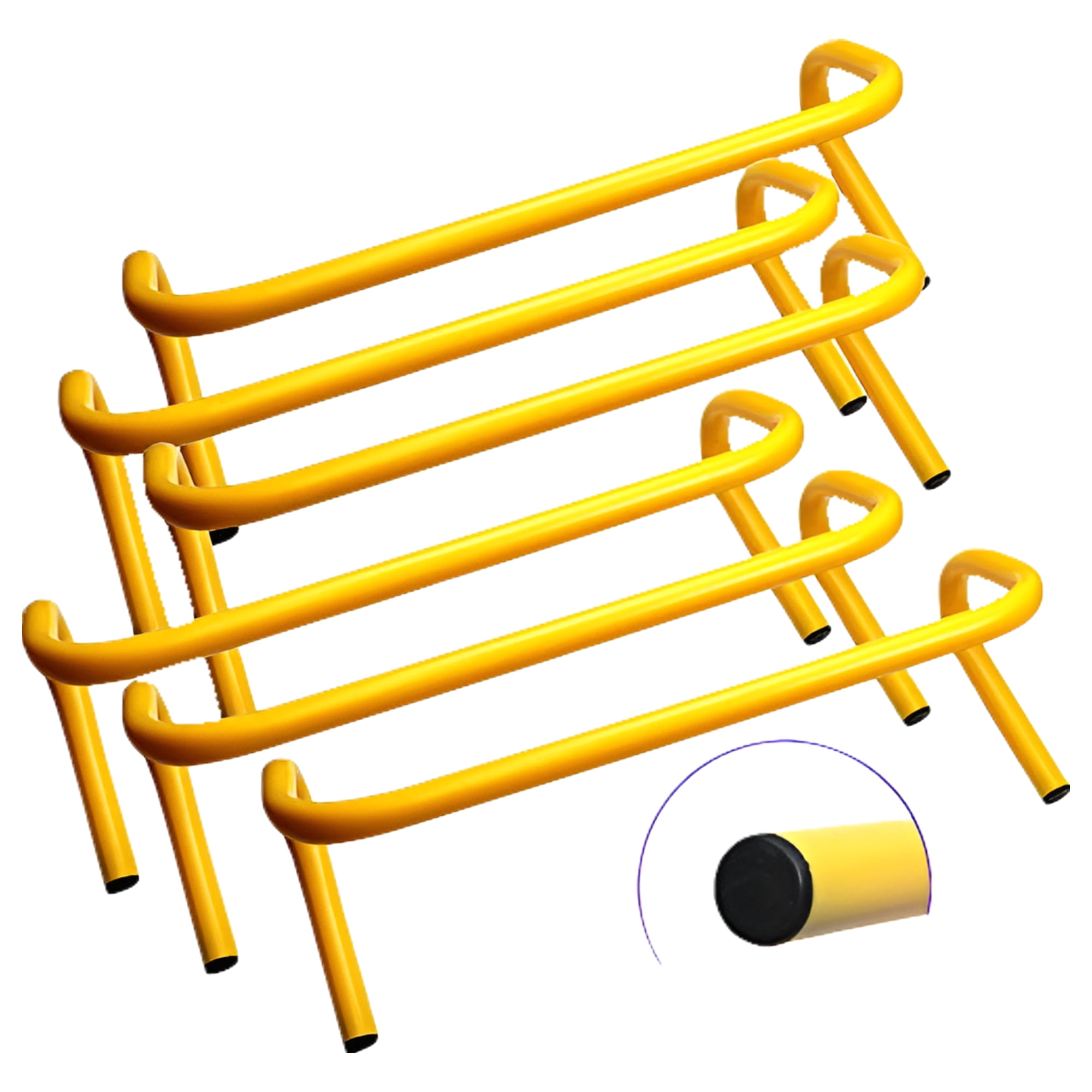 SS Sports 12'' Speed Agility Hurdle, Yellow, 6 Pack - Walmart.com