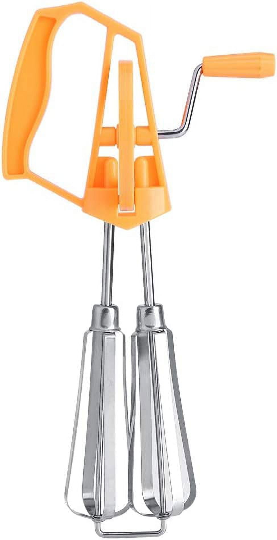 SS-Stainless Steel Hand Whip Whisk Egg Beater Mixer Cooking Tool ...