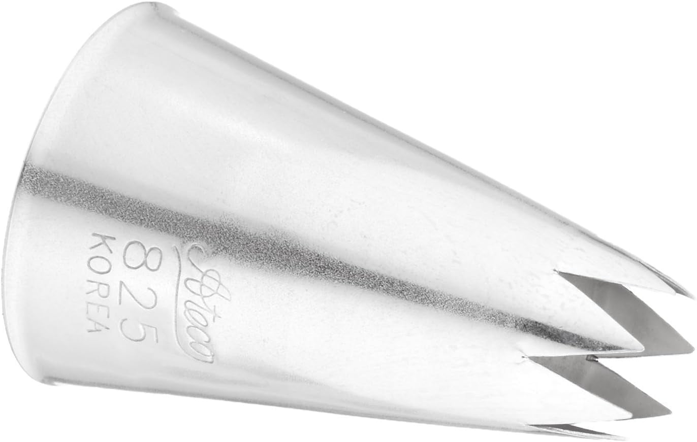 SS Star Pastry Decorating Tip Silver, 825 - Walmart.com