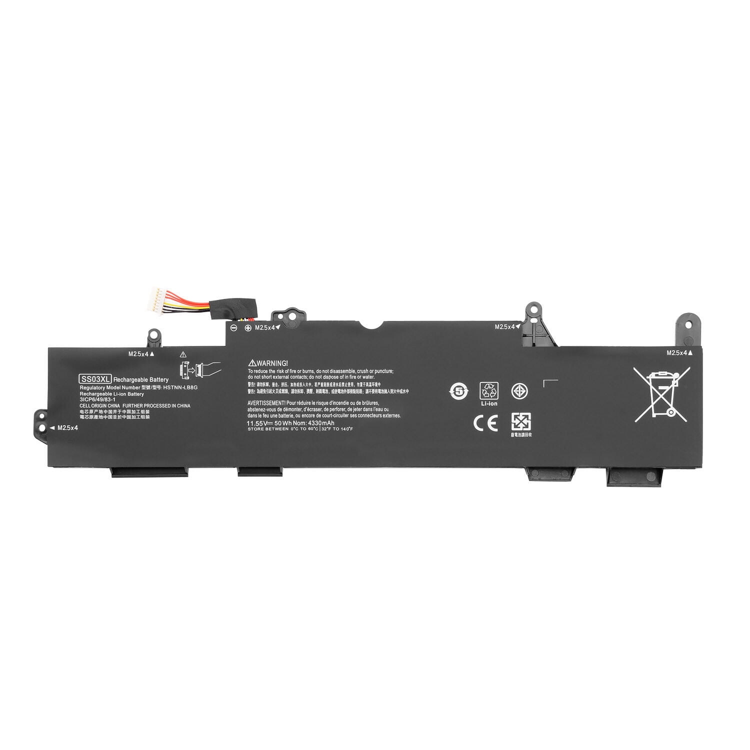 SS03XL SS03 SSO3XL Battery For HP ZBook 14U EliteBook 840 G5 G6 730 735 ...