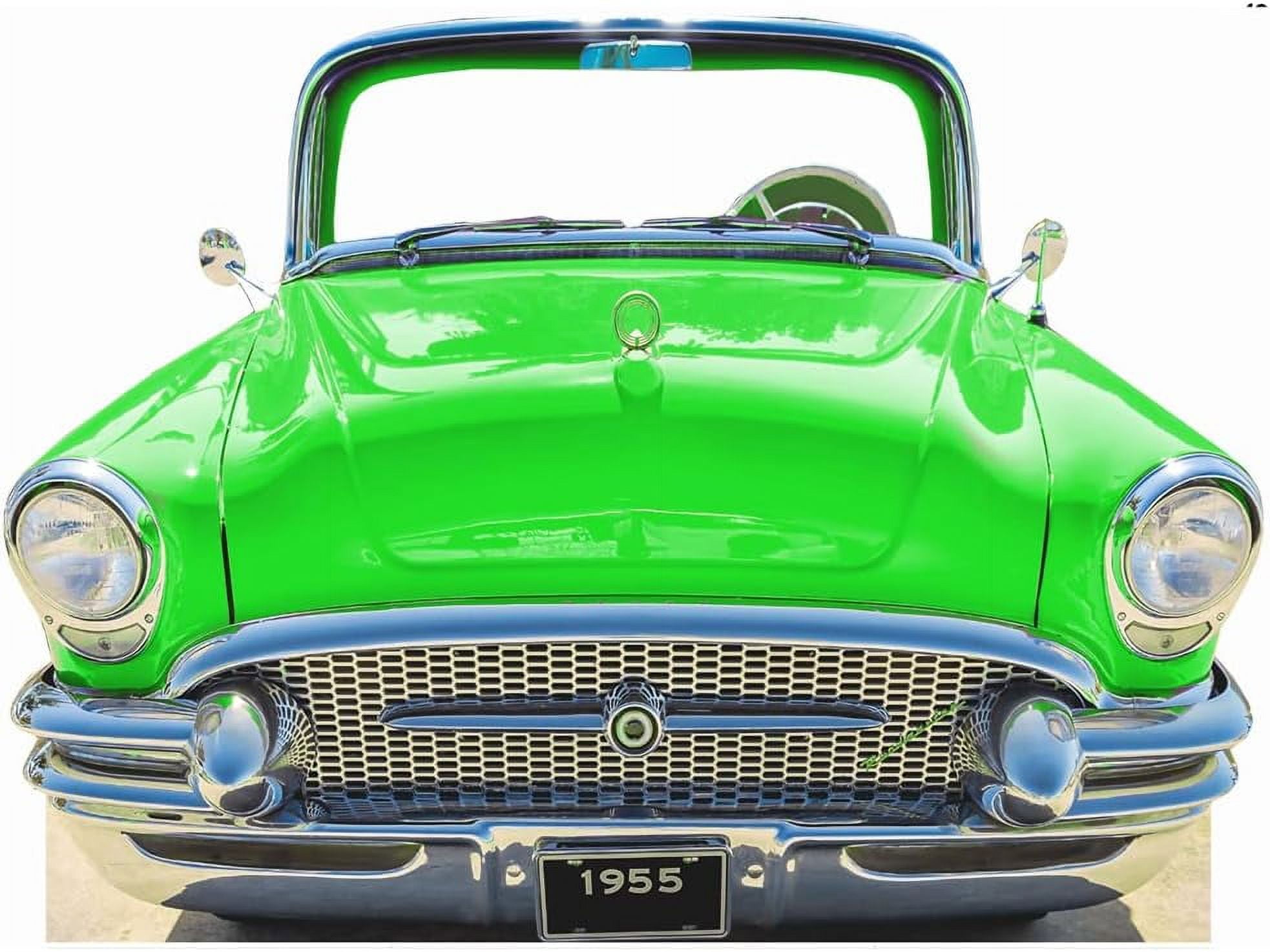 SS11044 Classic Candy Green Car Coupe 1955 Stand in Cardboard Cutout ...