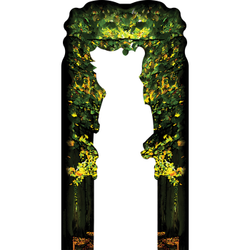 SS11093 Tree Forrest Canopy Stand In Cardboard Cutout Standee Standup ...