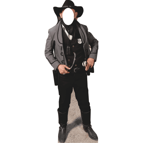 SS11134 Western Sheriff Cowboy Law Man Stand In Cardboard Cutout ...