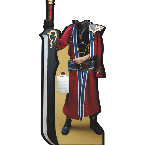 SS11247 Bushido Sword Blade Soldier Warrior Fantasy Cosplay Stand In ...