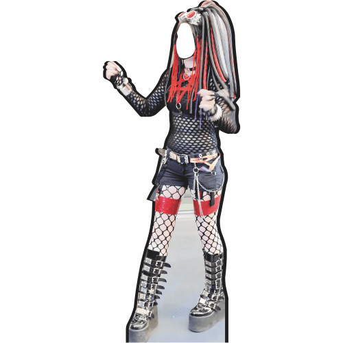SS11258 Cyber Punk Goth Woman Girl Stand In Cardboard Cutout Standee ...
