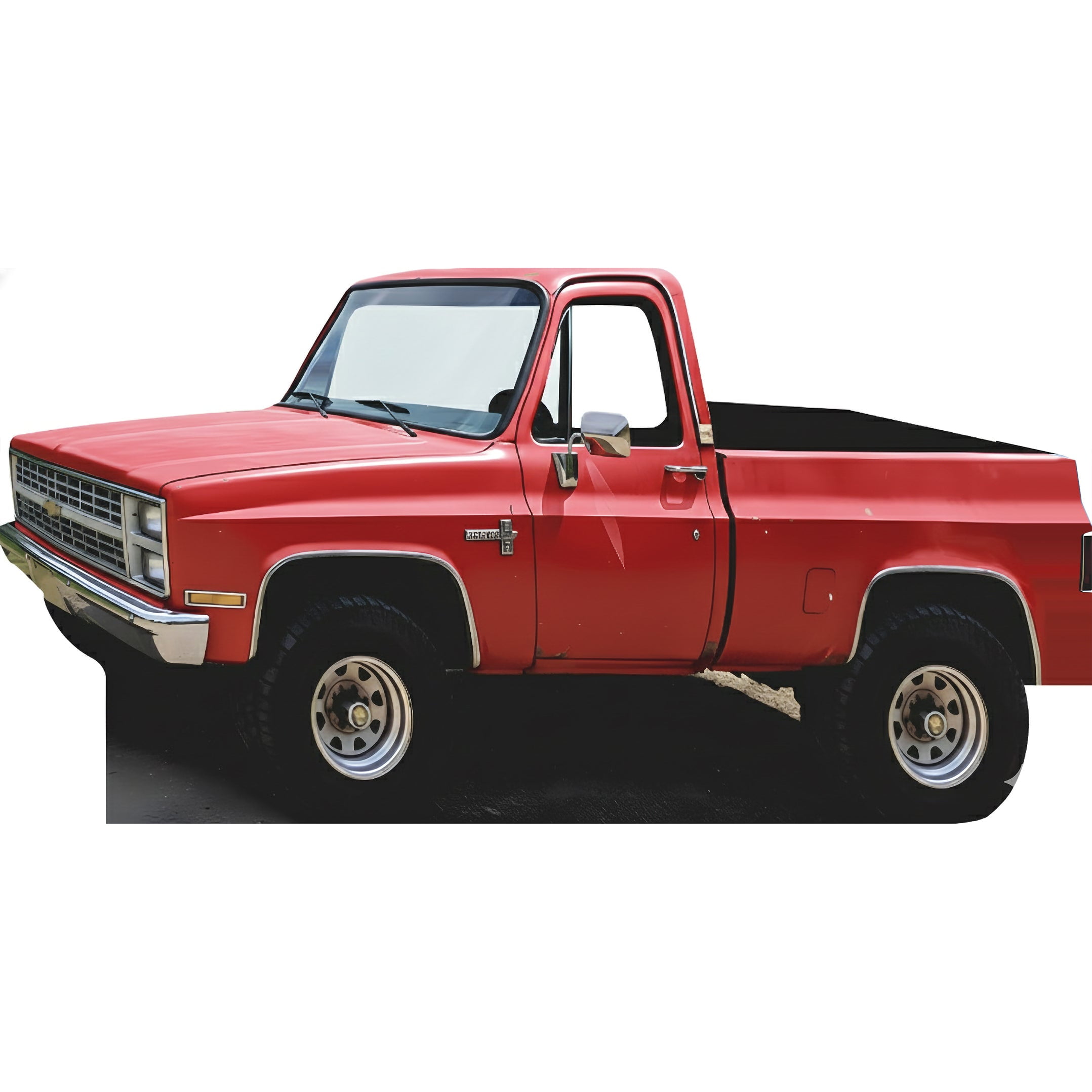 SS11334 Wild Montana Rustic Red Pickup Truck Stand In Cardboard Cutout ...