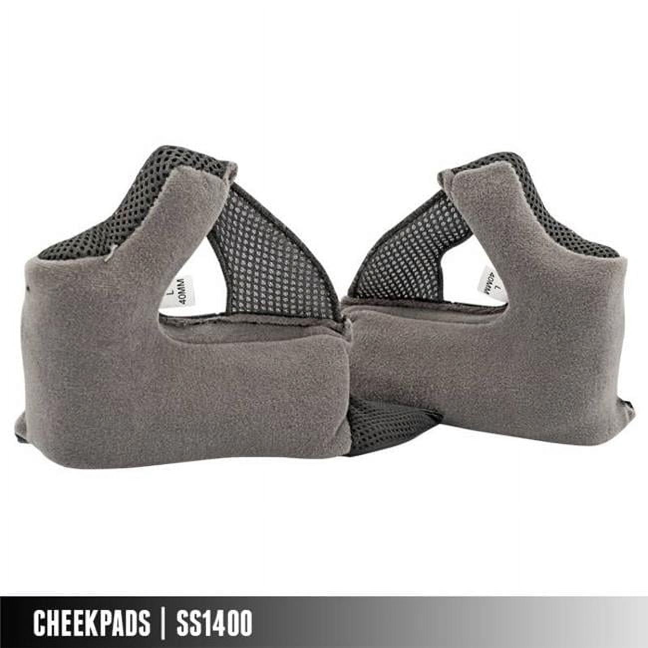 SS1400 Cheek Pads for Helmet - Large - Walmart.com