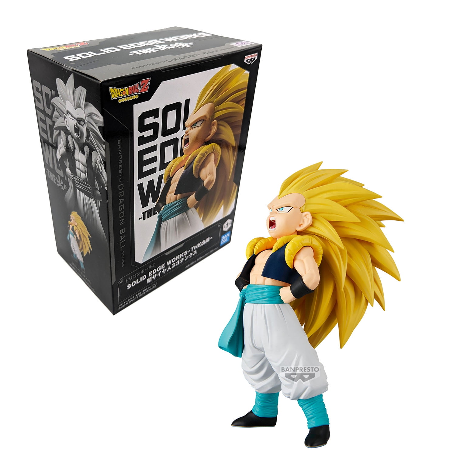 SS3 Gotenks - DragonBall Z Solid Edge Works Figure (Banpresto) 29636 ...