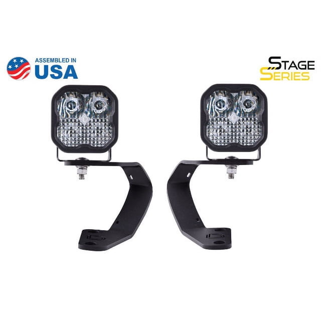 SS3 LED Ditch Light Kit for 2010-2021 Toyota 4Runner Sport White Combo ...