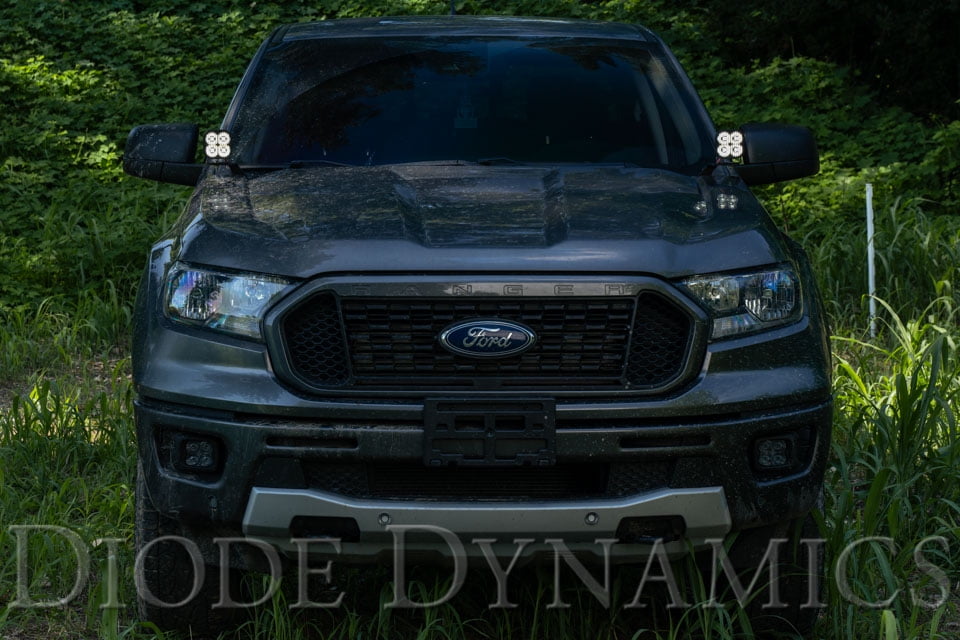 Diode Dynamics 19-21 Ford Ranger Sport SS3 LED Ditch Light Kit - Yellow ...