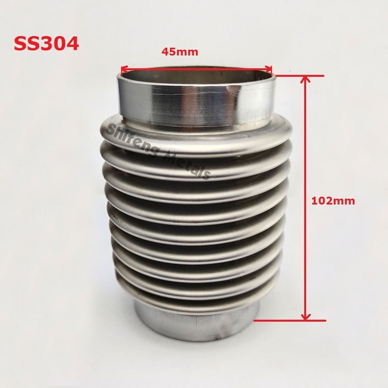 SS304 Double Layer Pressure relief valve soft connection Flex Pipe ...