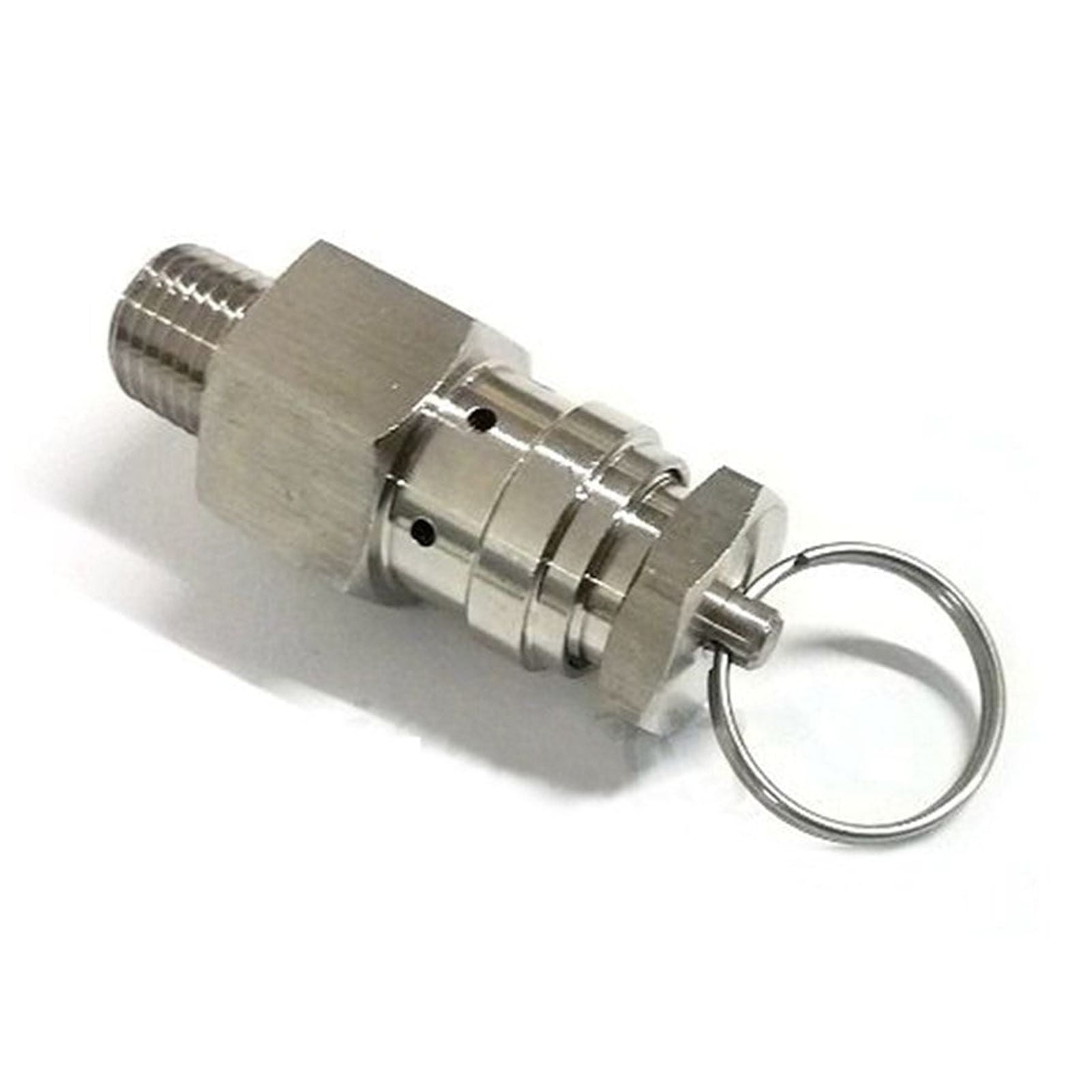 SS304 Stainless Steel Air Compressor Safety Valve 1/4 NPT Pressure ...