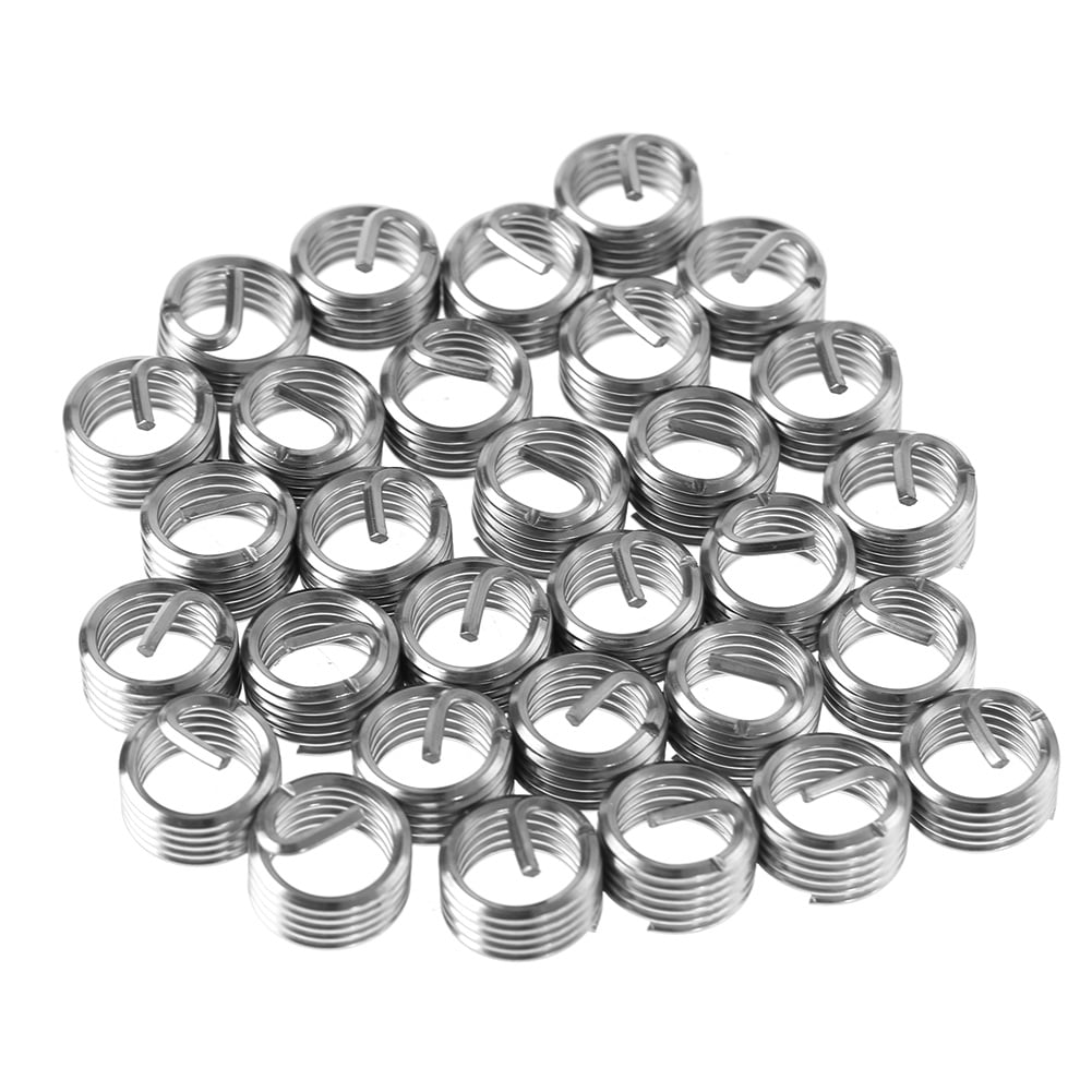 SS304 Stainless Steel M14 Coiled Wire Helical Screw Thread Inserts ...