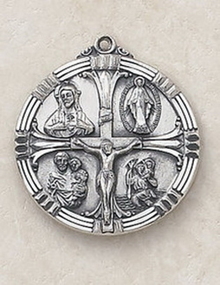 SS3544 Sterling Four Way Medal - Walmart.com