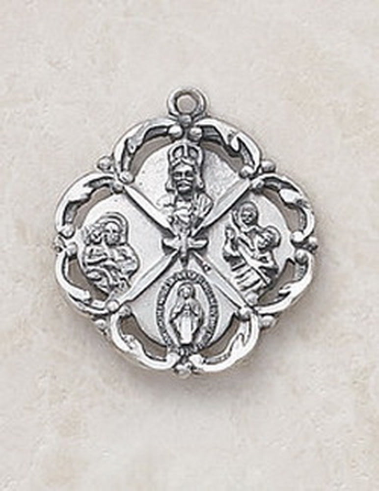 SS4101 Sterling Four Way Medal - Walmart.com