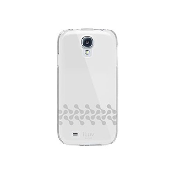 iLuv Gossamer Clear Hardshell Case for Galaxy S4 (White) - Walmart ...