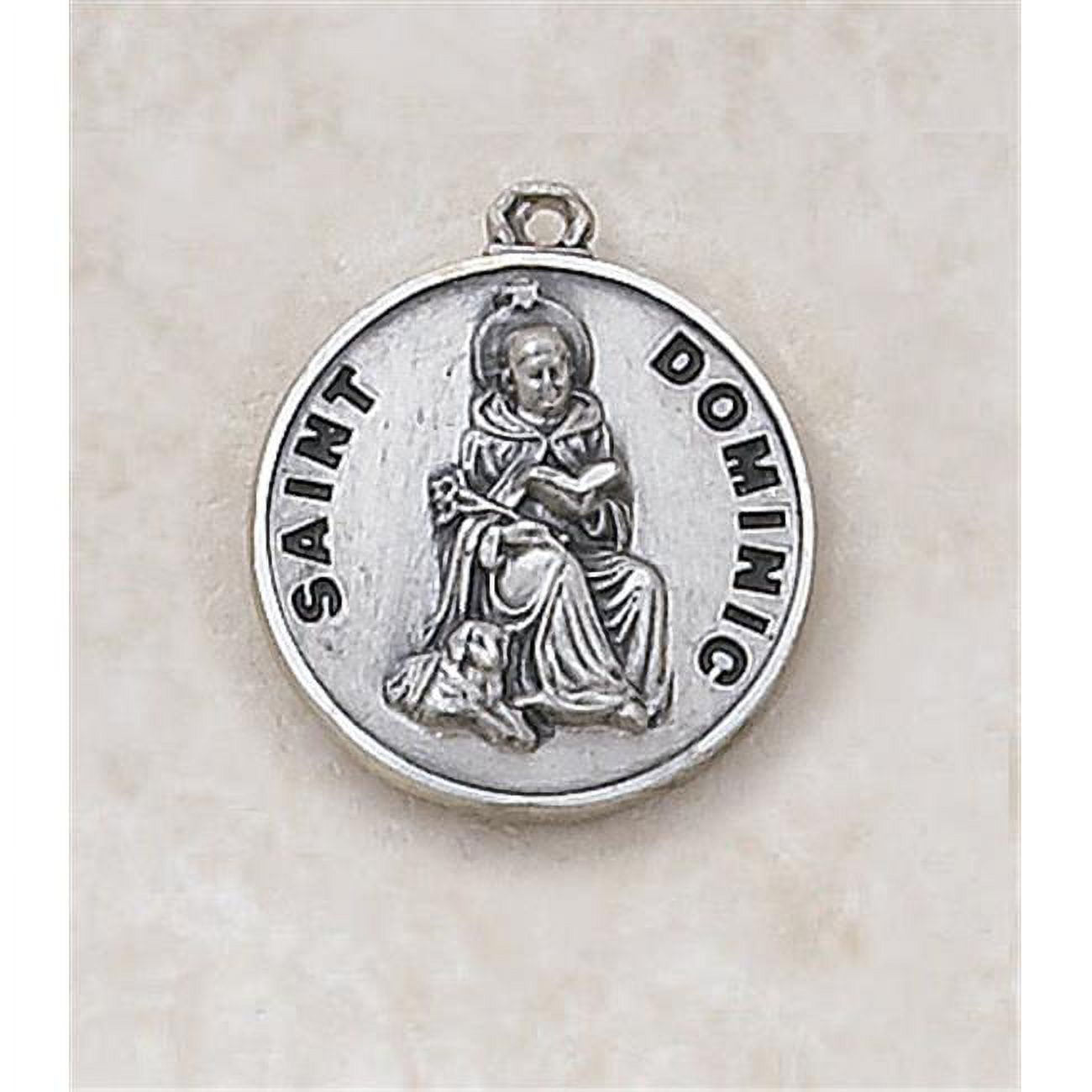 SS727-15 Sterling Patron Saint Dominic Medal - Walmart.com