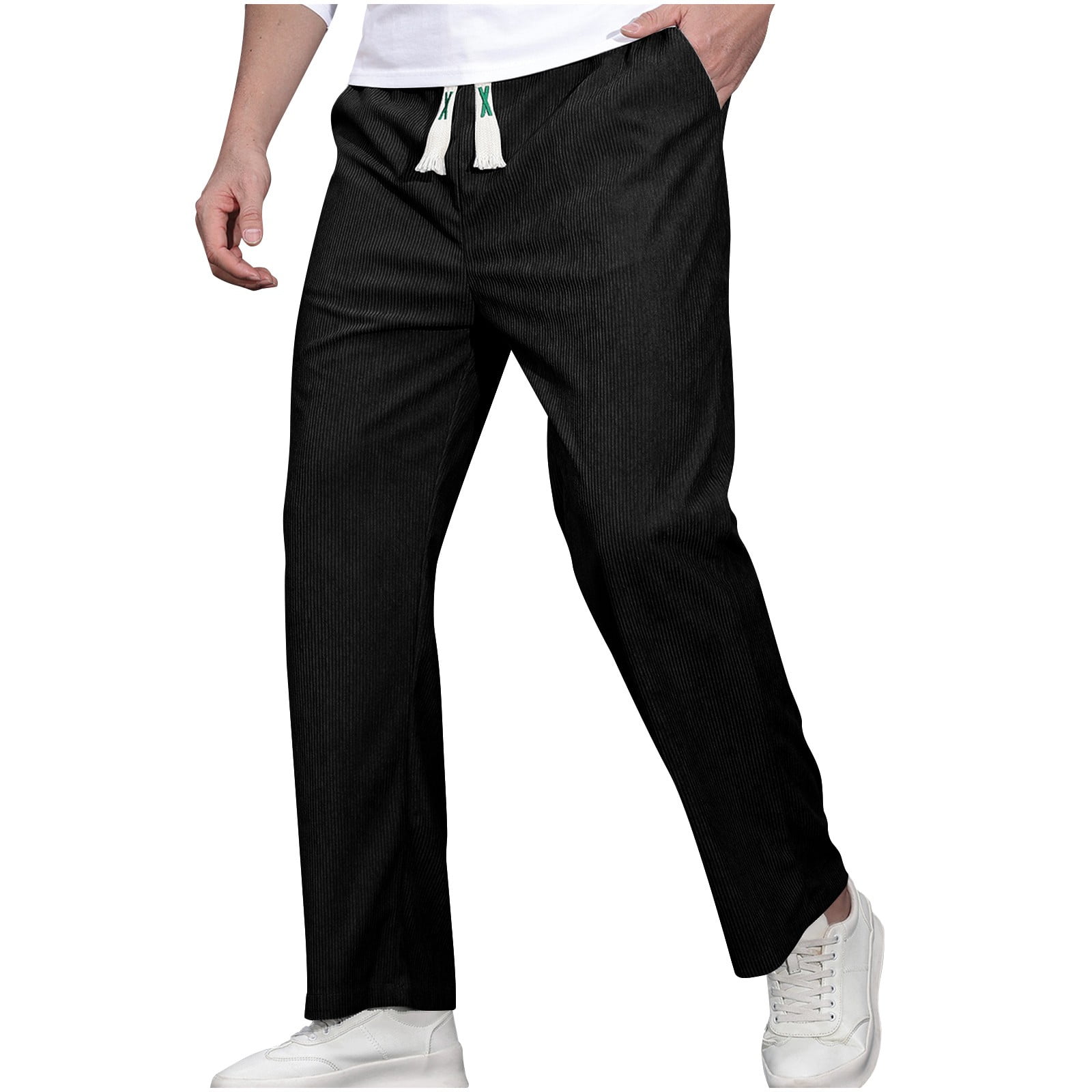 SSAAVKUY Pisco Basic Scrub Pants for Men — Structured Fit, Straight Leg, 2 Pockets, Anti-Wrinkle ...