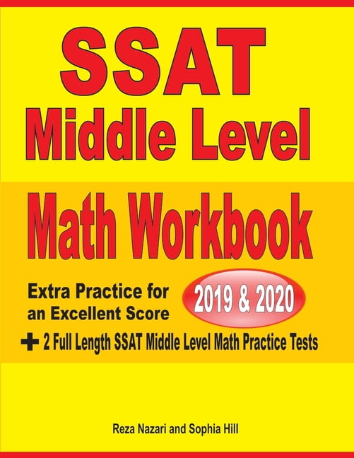 SSAT Middle Level Math Workbook 2019-2020: Extra Practice for an ...