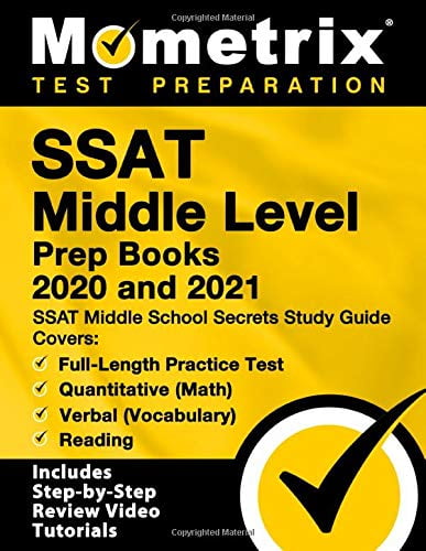 Pre-Owned SSAT Middle Level Prep Books 2020 and 2021: SSAT Middle School Secrets Study Guide ...
