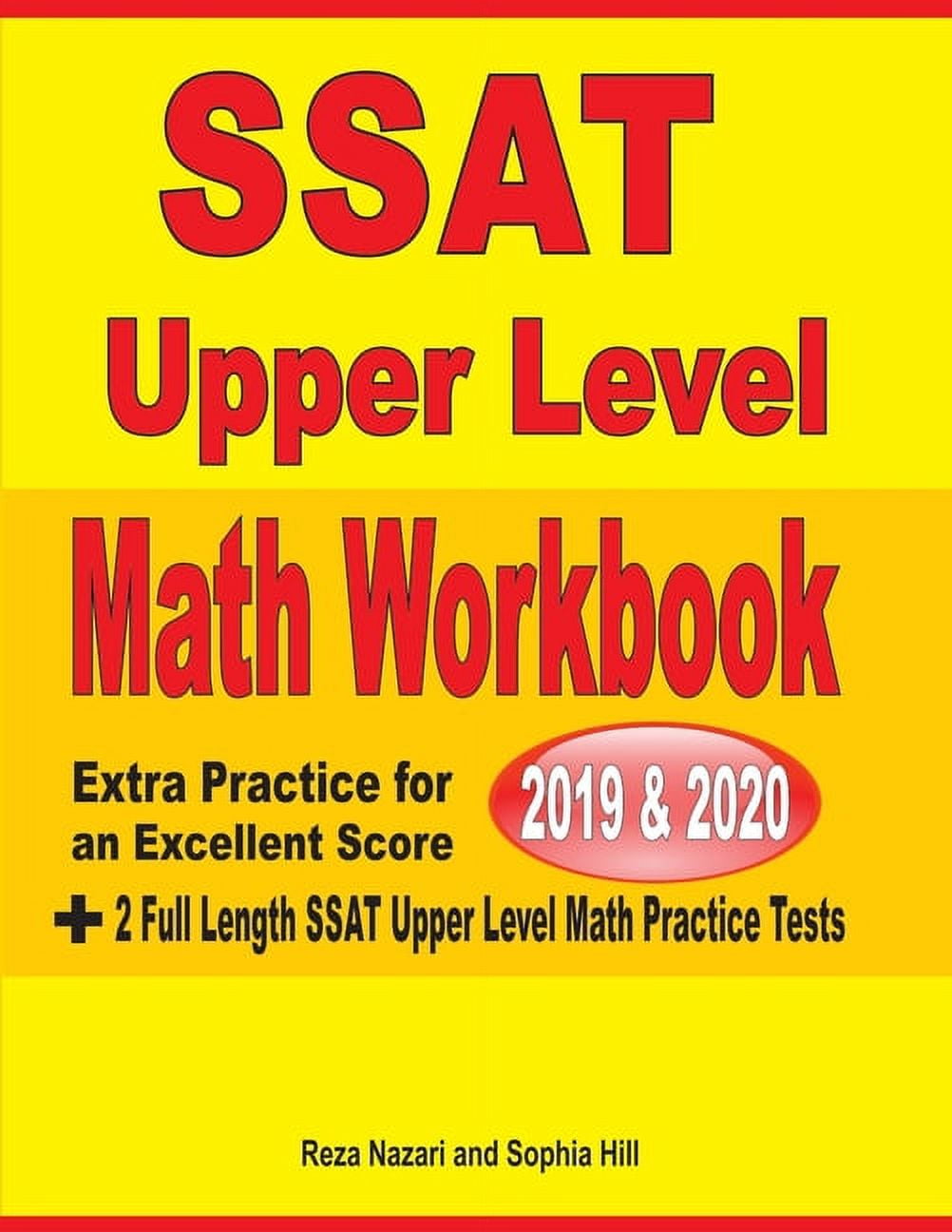 SSAT Upper Level Math Workbook 2019 & 2020: Extra Practice for an ...