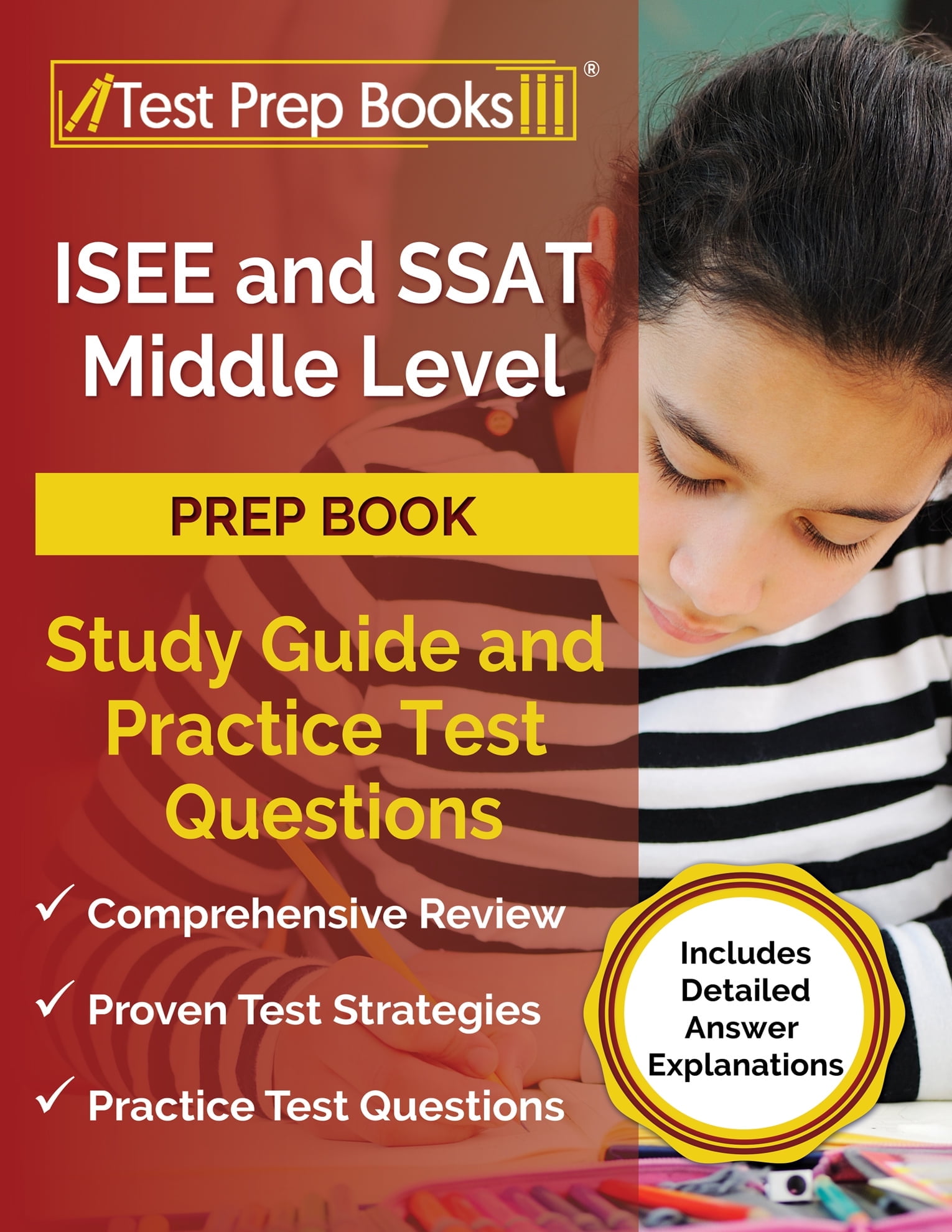 SSAT and ISEE Middle Level Test Prep Guide: Review Book with Practice ...