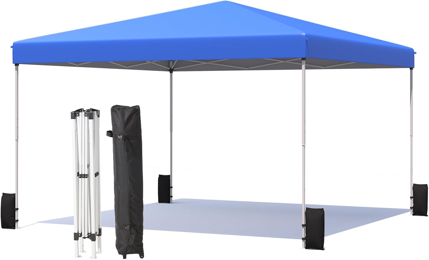 SSB 12x12 Pop Up Tent, Easy to Set Up Outdoor Canopy, Portable Gazebo ...