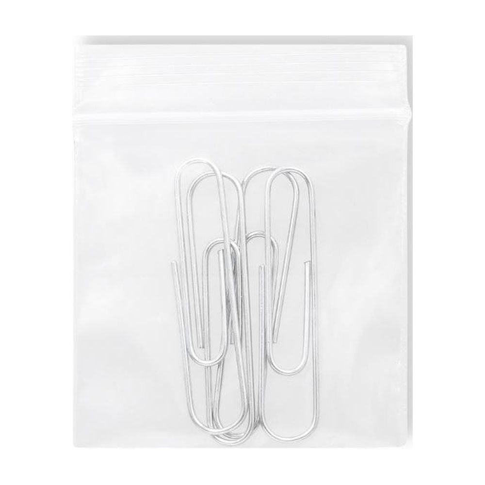 SSBM 1000 Clear Plastic Reclosable Bags Self Seal Zip Lock Choose: Type ...
