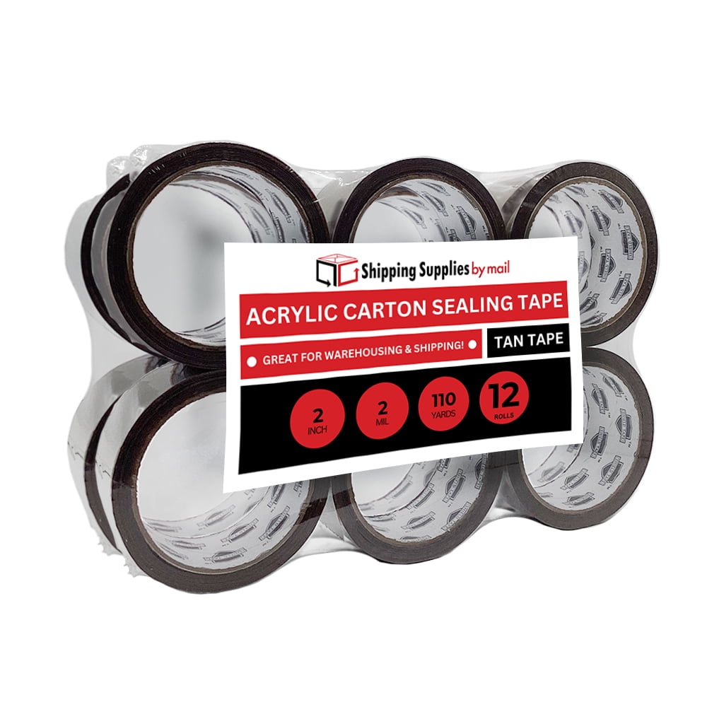 SSBM 2 Mil - Carton Sealing Packing Acrylic Tape for Smooth unwind ...