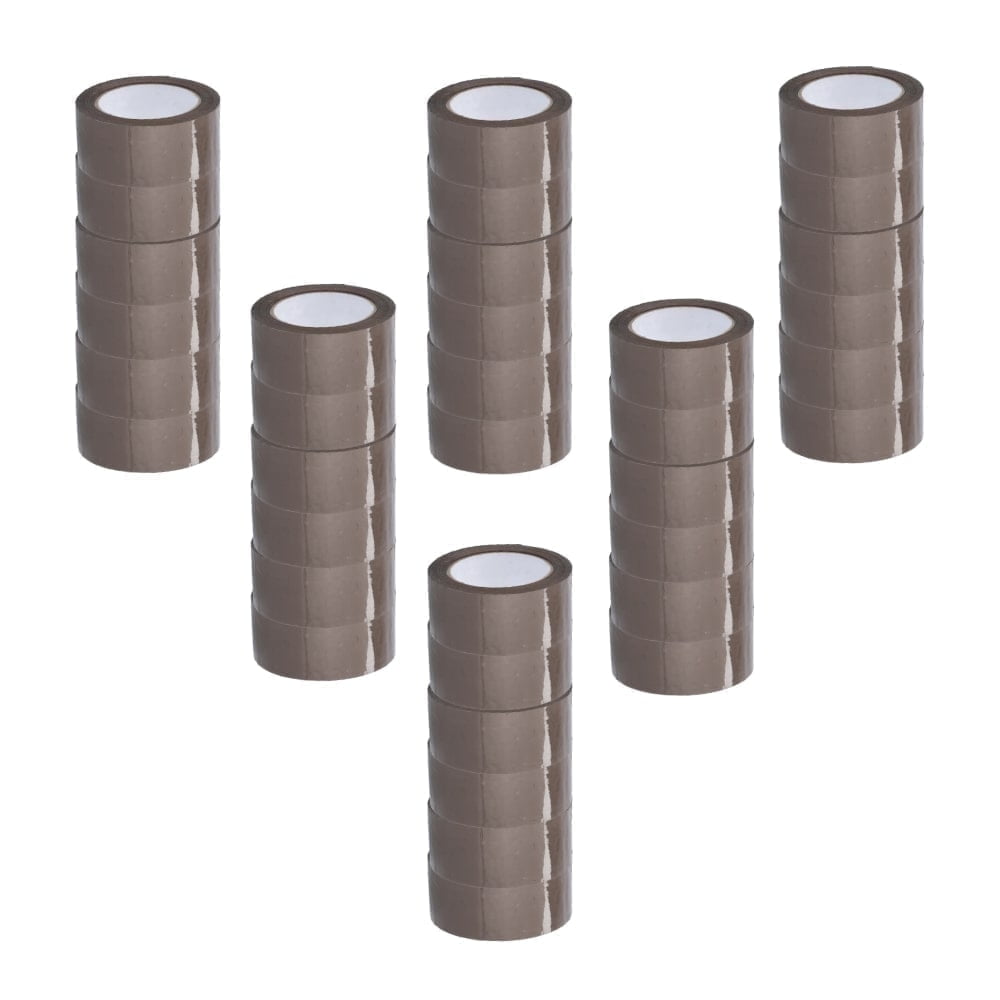 SSBM 1.88" x 110 Yards (330 Feet) Tan Hot Melt Packing Tape, Box Sealing Use, 2.44 Mil Thick ...