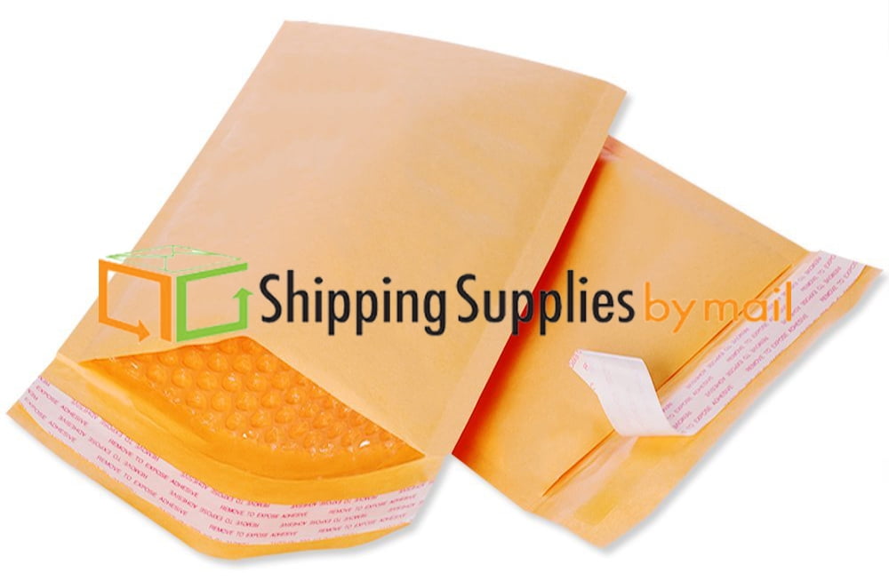 #5 Kraft Bubble Mailer Self Sealing Padded Envelopes 10.5" x 16" 200 ...
