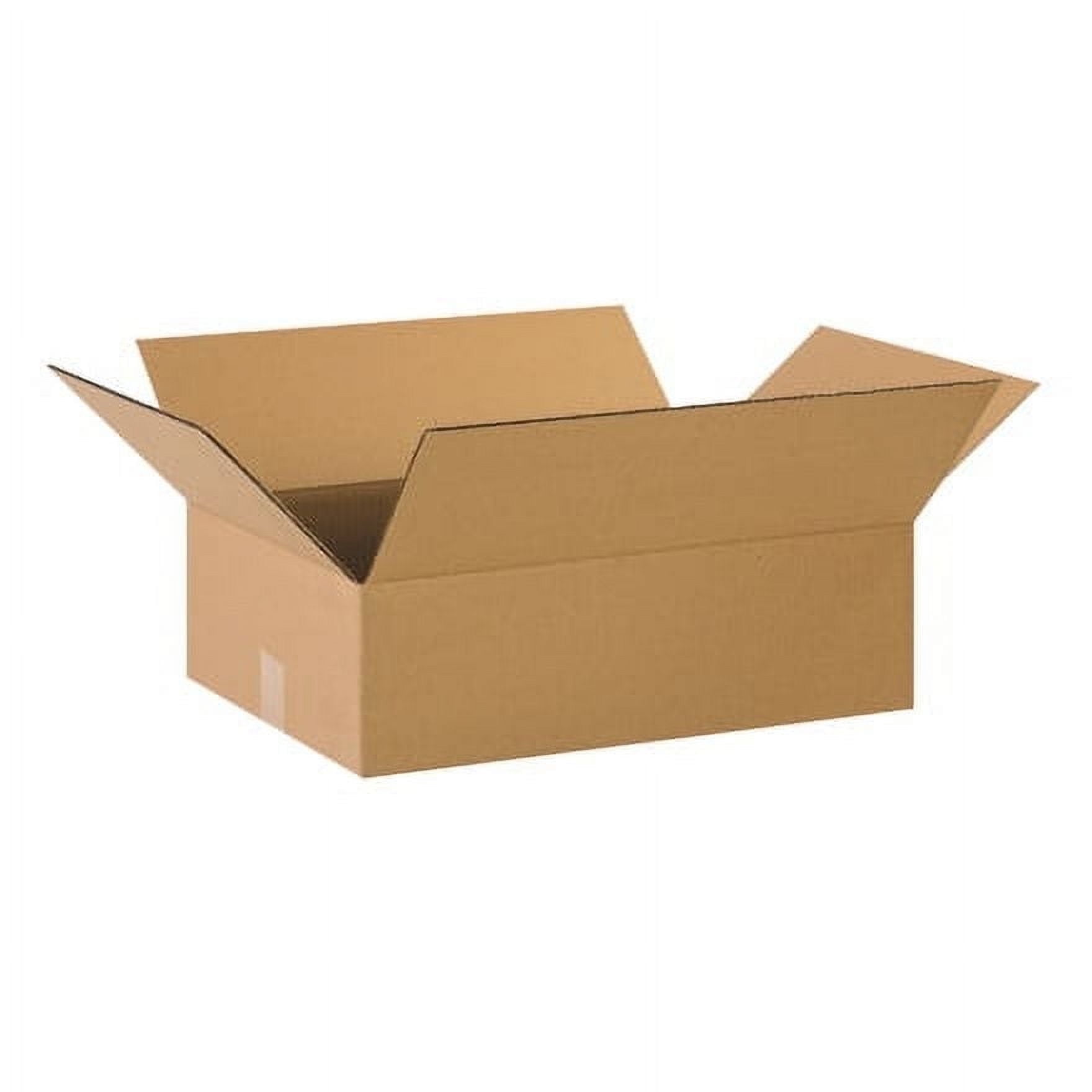 SSBM 25/Case 22 x 12 x 6" Flat Corrugated Boxes ECT-32 - Walmart.com