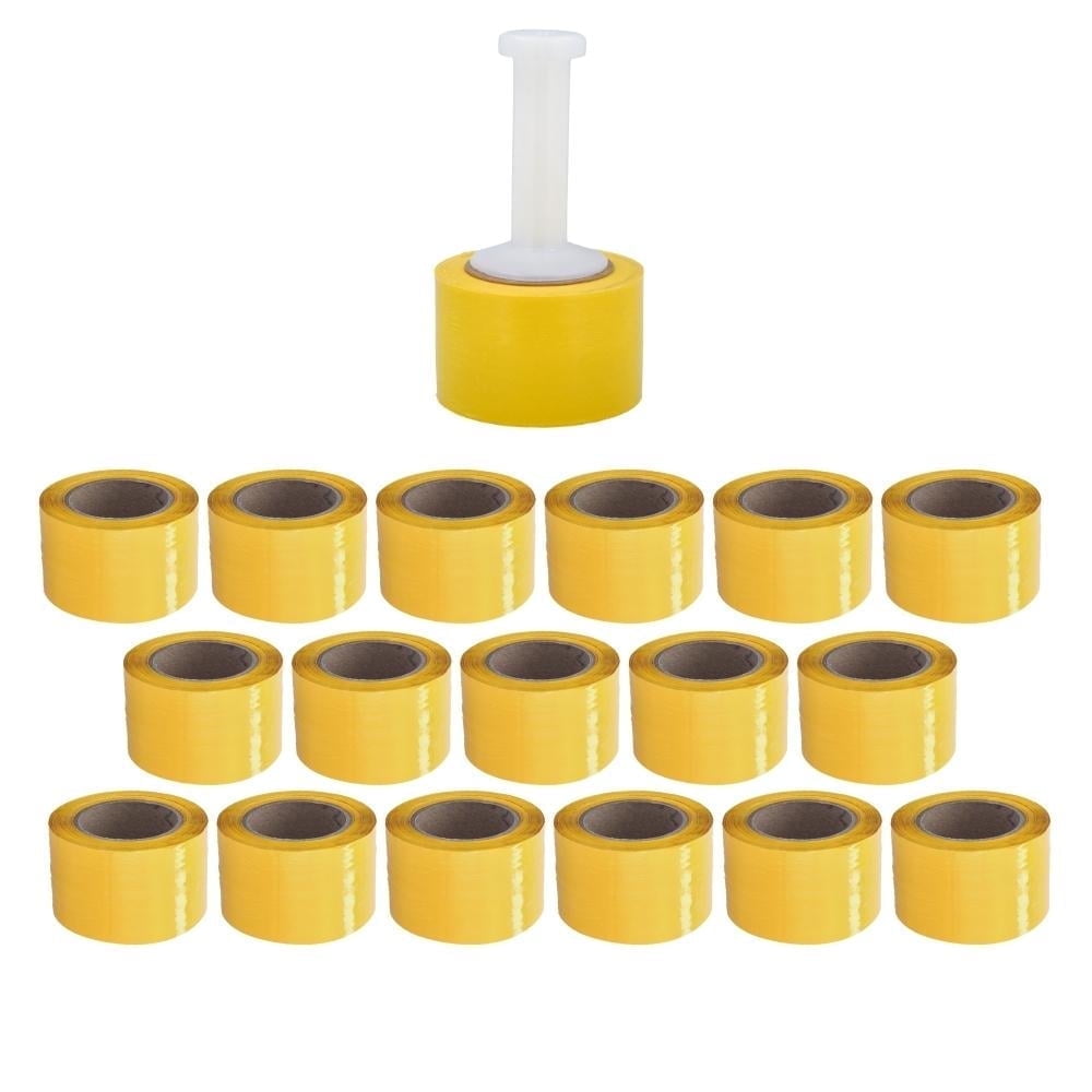 SSBM 3" x 1000' Colored Mini Bundling Stretch Wrap Narrow Banding ...