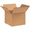 25-Pack 9x9x7 Corrugated Cardboard Shipping Boxes - Kraft Brown ...