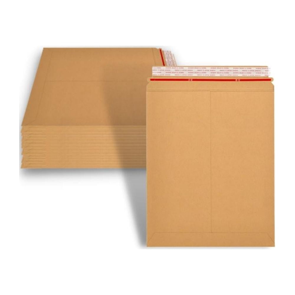 SSBM Cardboard Mailer Shipping Envelope Flat Rigid Mailer Choose: Size ...