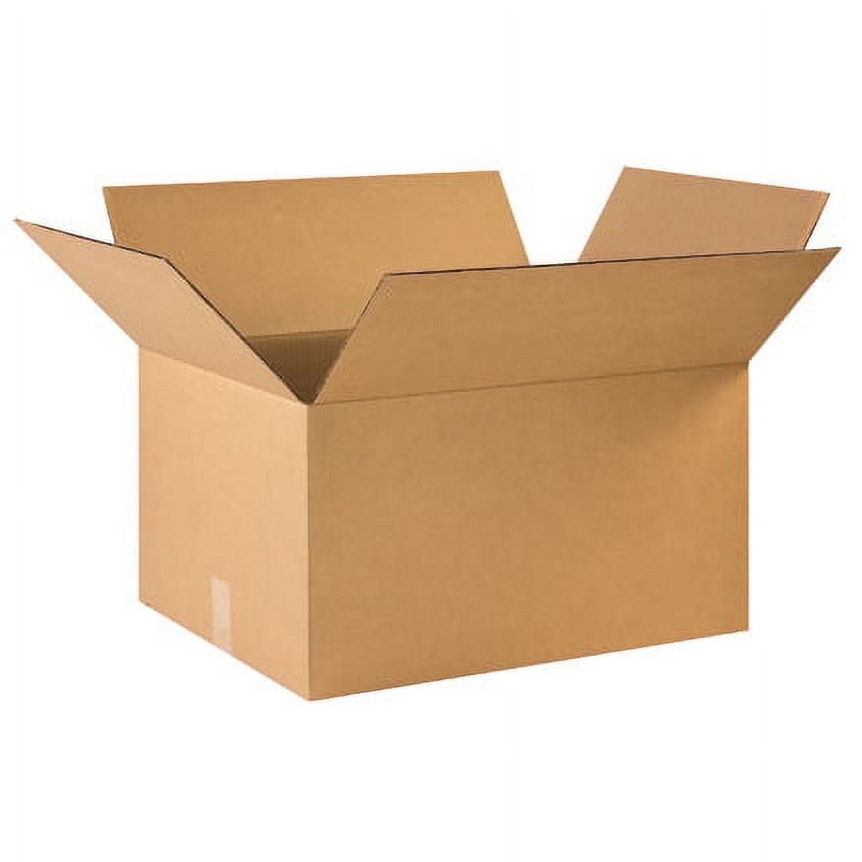 SSBM Corrugated Boxes 22" x 16" x 12" Kraft 20/Bundle - Walmart.com