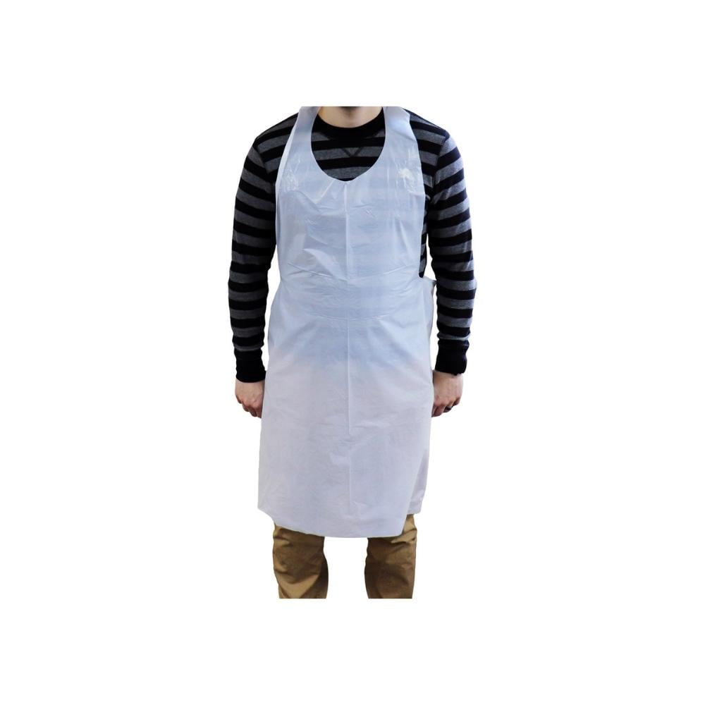SSBM Disposable Apron, White, 28x46 Inches, 1000 Pack - Walmart.com
