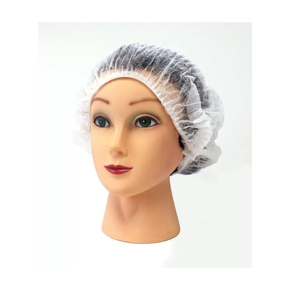Disposable White Bouffant Caps, 21", 1000 Pack, Hair Nets for Spray ...