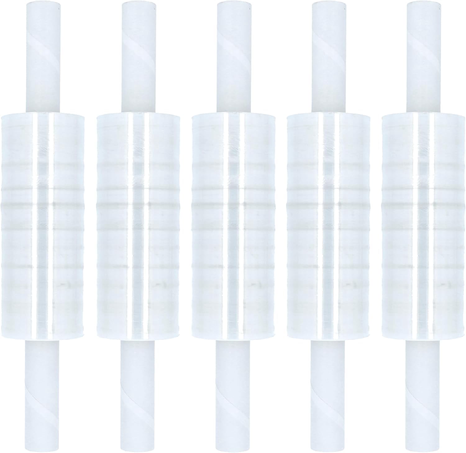 SSBM Stretch Wrap with Extended Core Handles, 4 Rolls, 20" x 1000', 80 ...