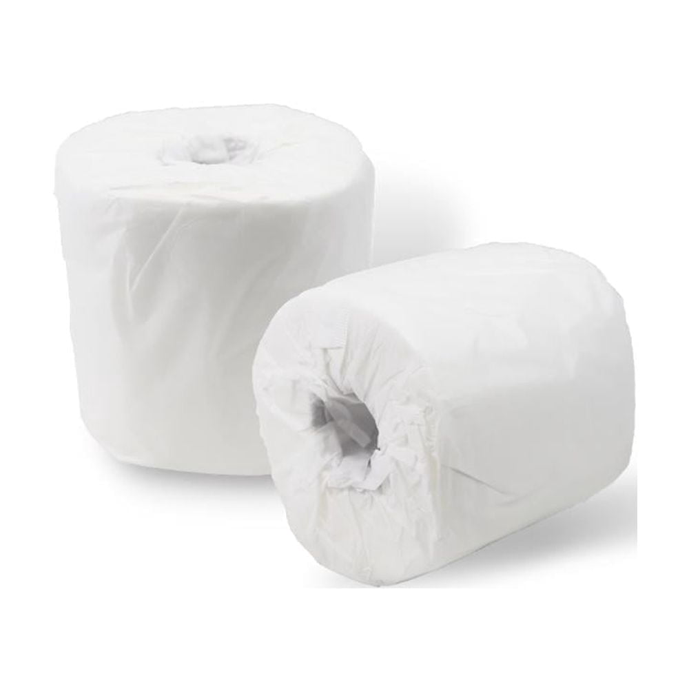 SSBM 500 Sheets/Roll Standard Bath Tissue White 2 Ply Comfort Soft ...