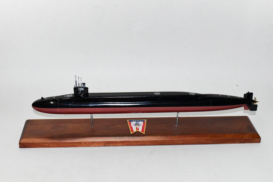 SSBN-726 USS Ohio Submarine Model,Nuclear,Navy,Scale Model,Mahogany,20 ...