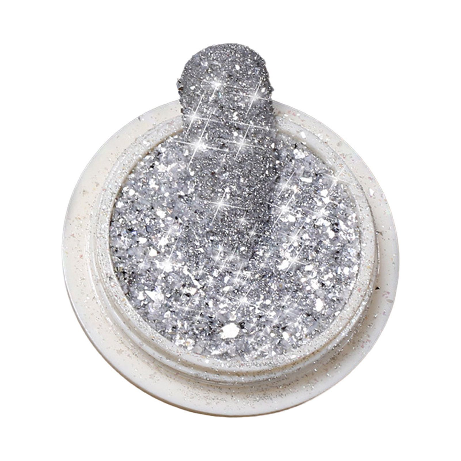 SSBSM 1 Set Nail Ornament Reflective Stunning Visual Effect Lightweight ...