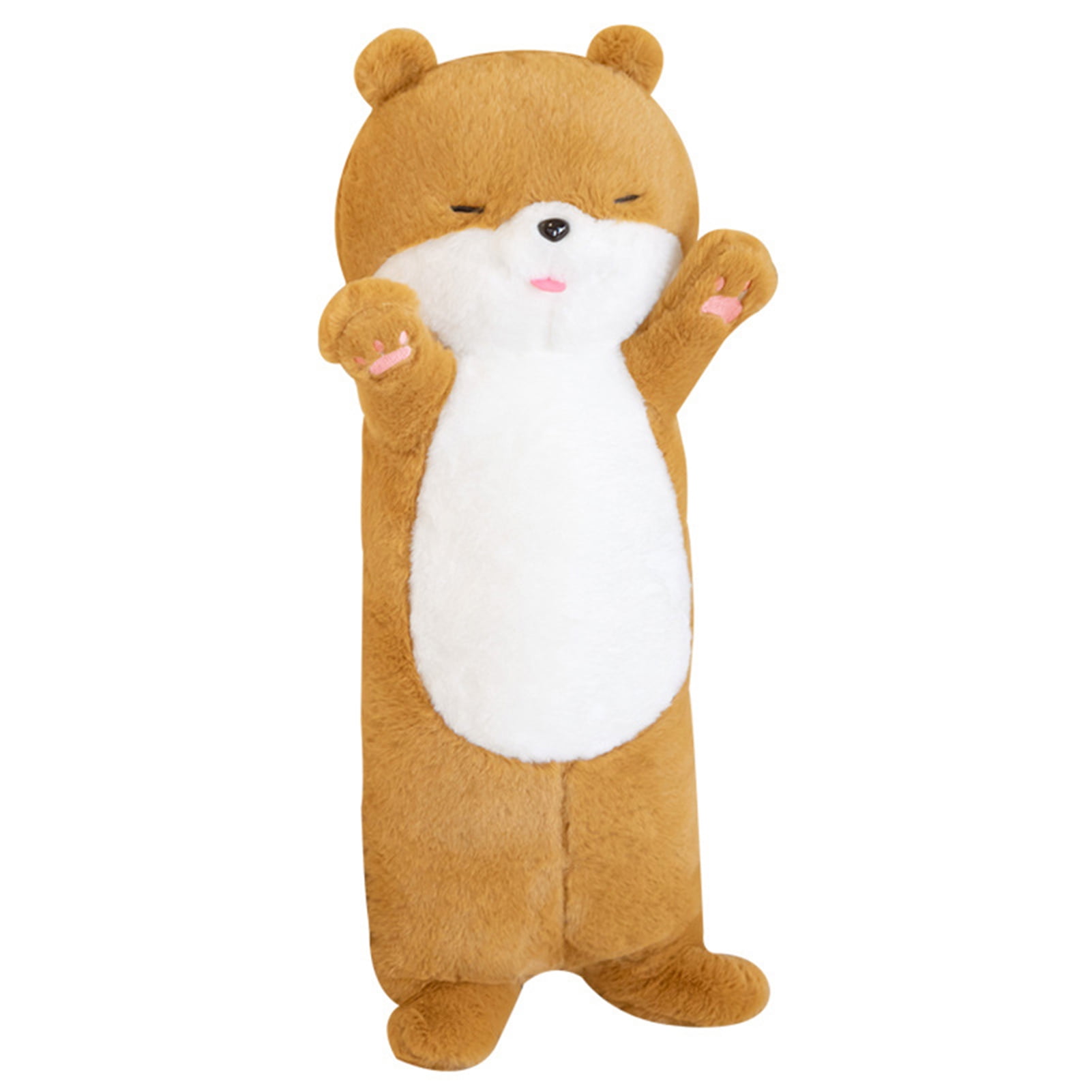 SSBSM 80cm Otters Plush Toy PP Cotton Filling Hugging Cushion Cozy ...
