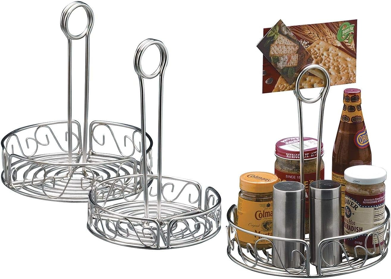SSCC6 6-1/2" Stainless Steel Condiment Rack - Walmart.com