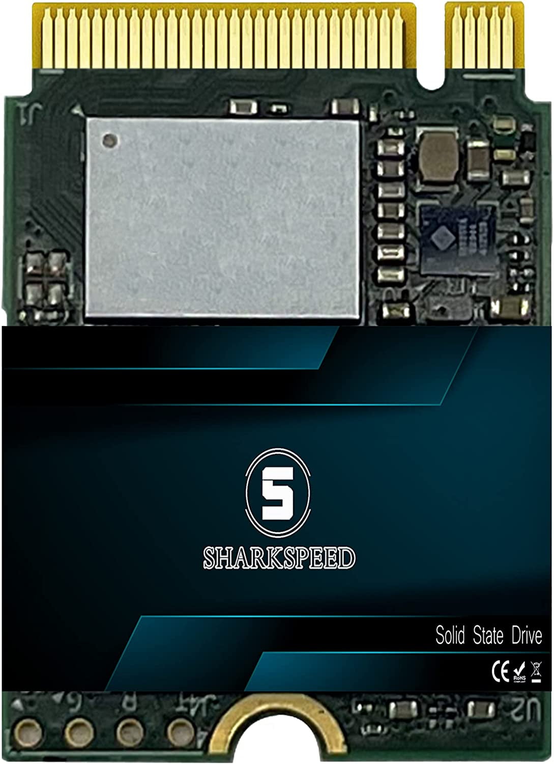 SSD 256GB M.2 2230 NVMe PCIe Gen 3.0X4 SSHARKSPEED Internal Solid State ...