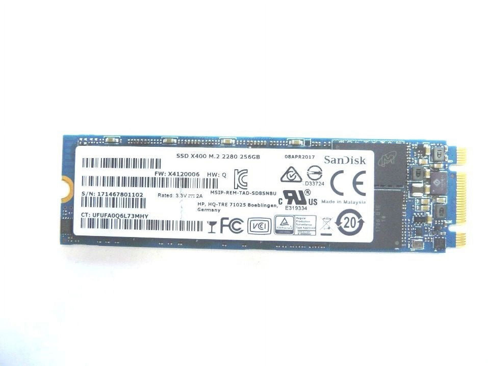 SSD Drive for HP 256GB Solid State Drive Hard Drive (SSD) 823956-001 ...