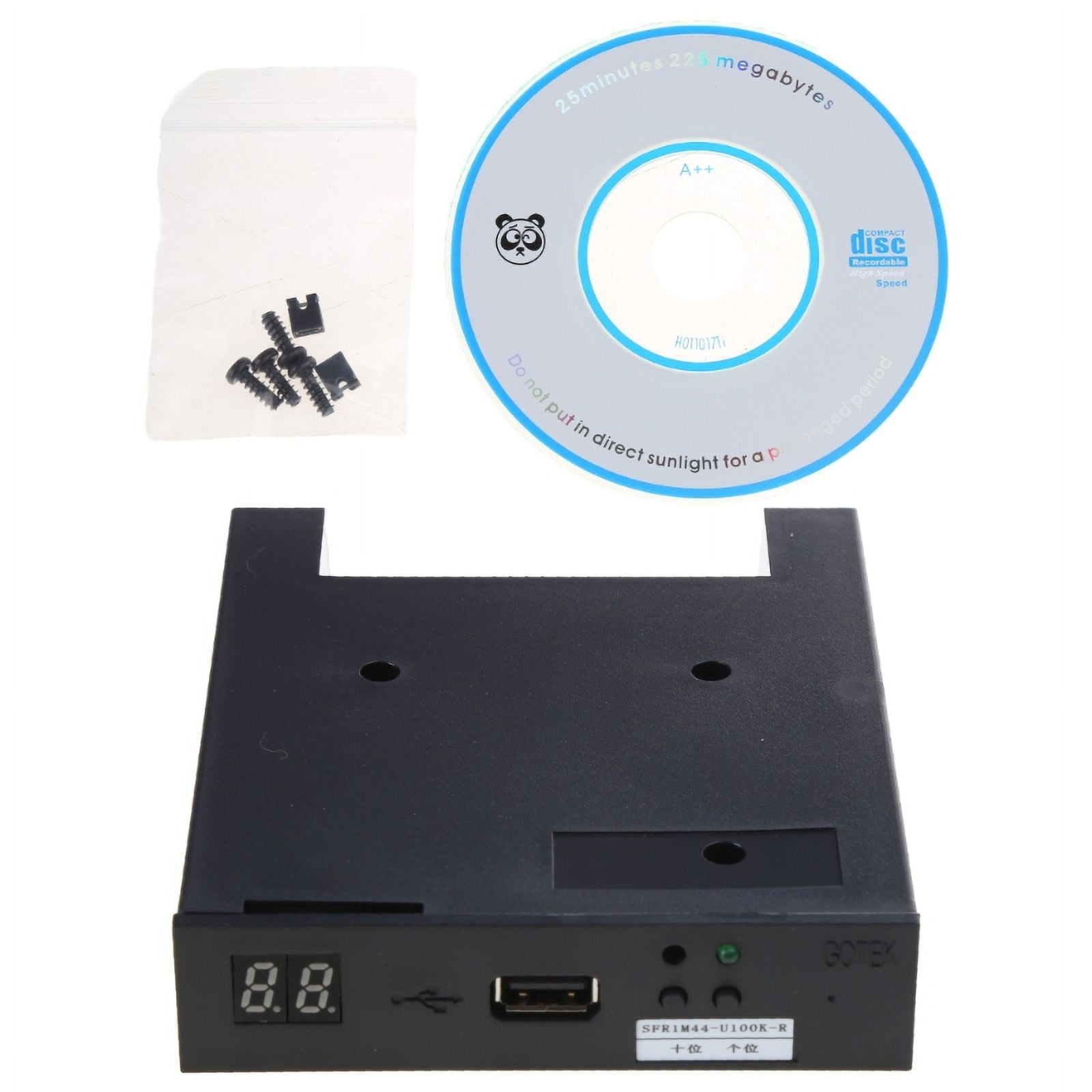 SSD Floppy Drive 3.5in 1.44MB USB Floppy Drive Emulator Plug N for Play ...