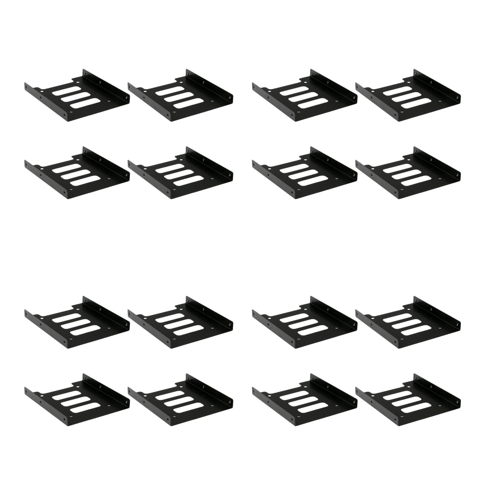 SSD HDD Holder, 16 Pack Sturdy Mounting Bracket for 2.5 to 3.5 Hard ...