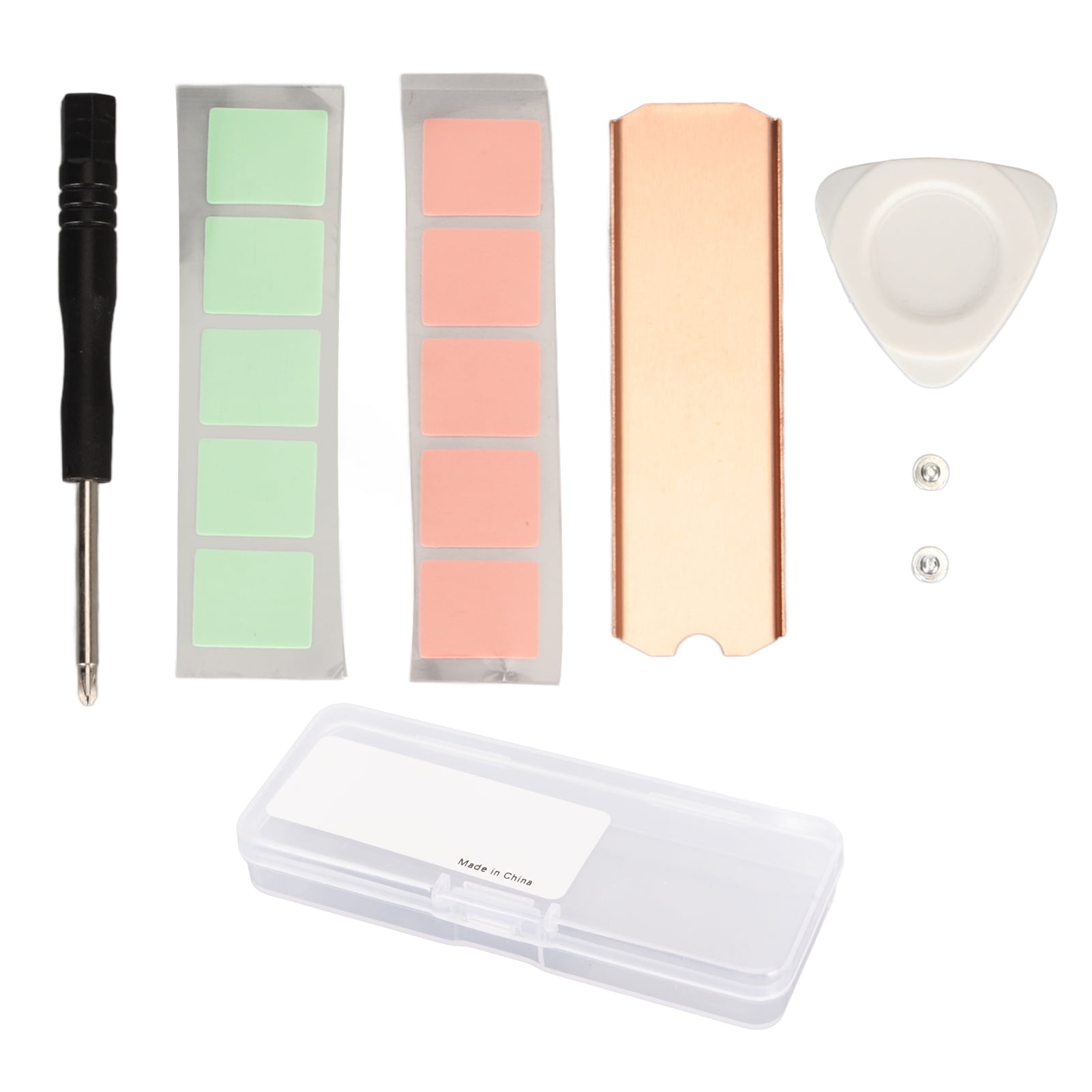 SSD Heatsink Thermal Pad,Hard Disk Heat Sink,M.2 2280 SSD Copper Heat ...